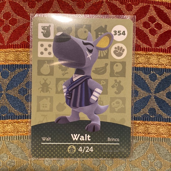 Other | Genuine Acnh Amiibo For Walt | Poshmark